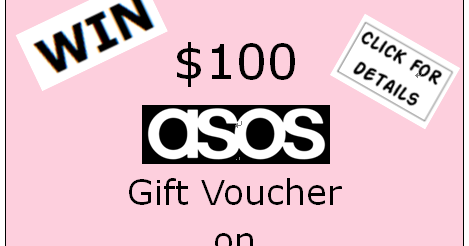 Pretty.Random.Things.: ASOS $100 Gift Voucher GIVEAWAY (Closed)