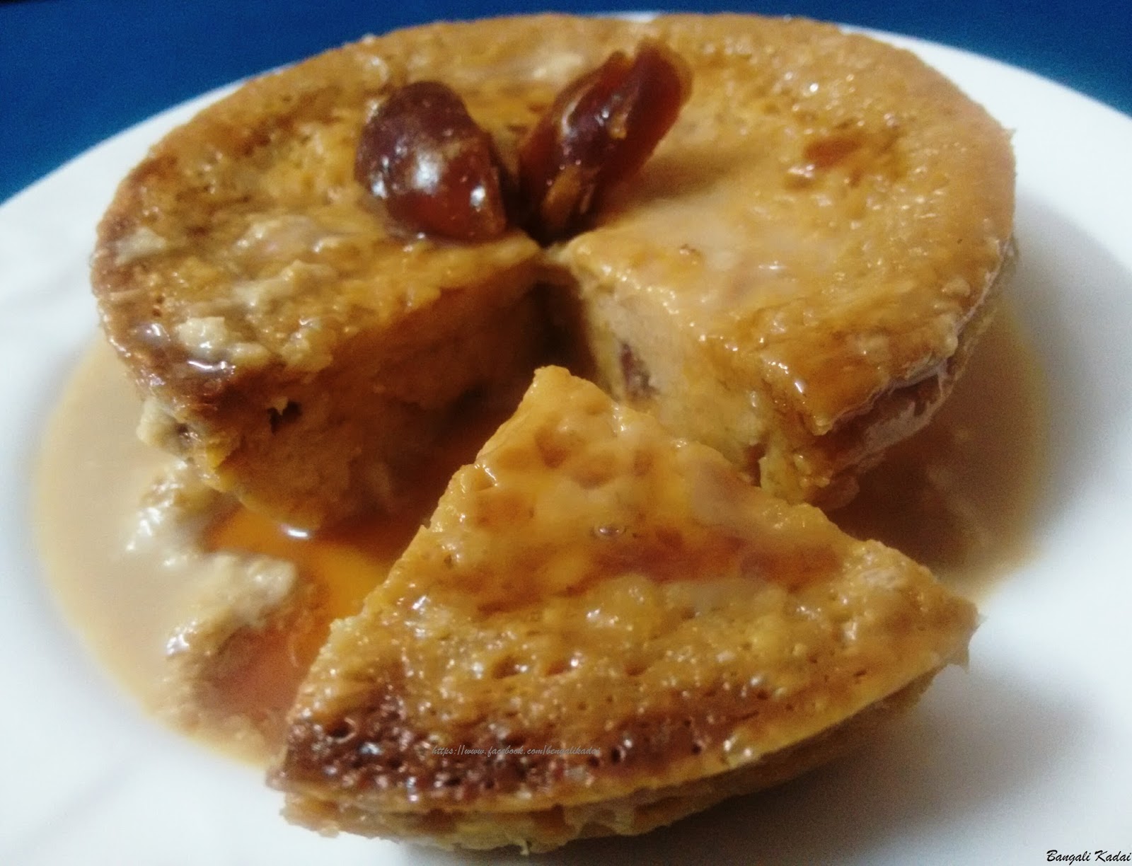 Bengali Kadai: Jhola gurer (Liquid Dates Jaggery) Pudding