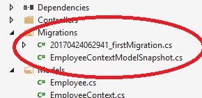Add database connection string in asp.net core using entity framework ...