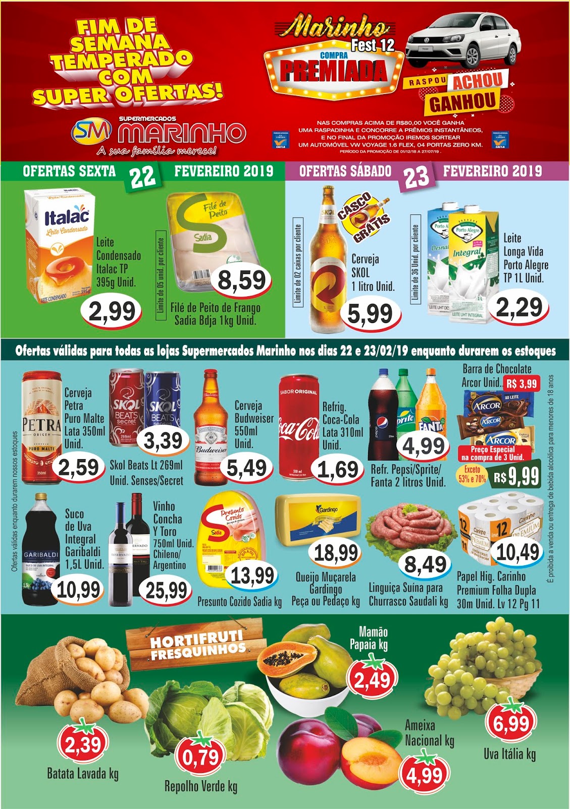 ÉoCombatente: Confiram no Panfleto as Promoções dos SUPERMERCADOS ...