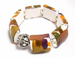 How to Make Beautiful Polymer Clay Bracelet Tutorials / The Beading Gem