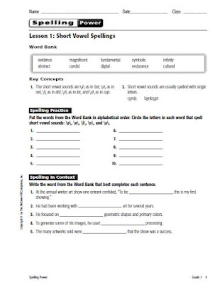 Iman's Home-School: Spelling Workbooks (Grades 7-12)