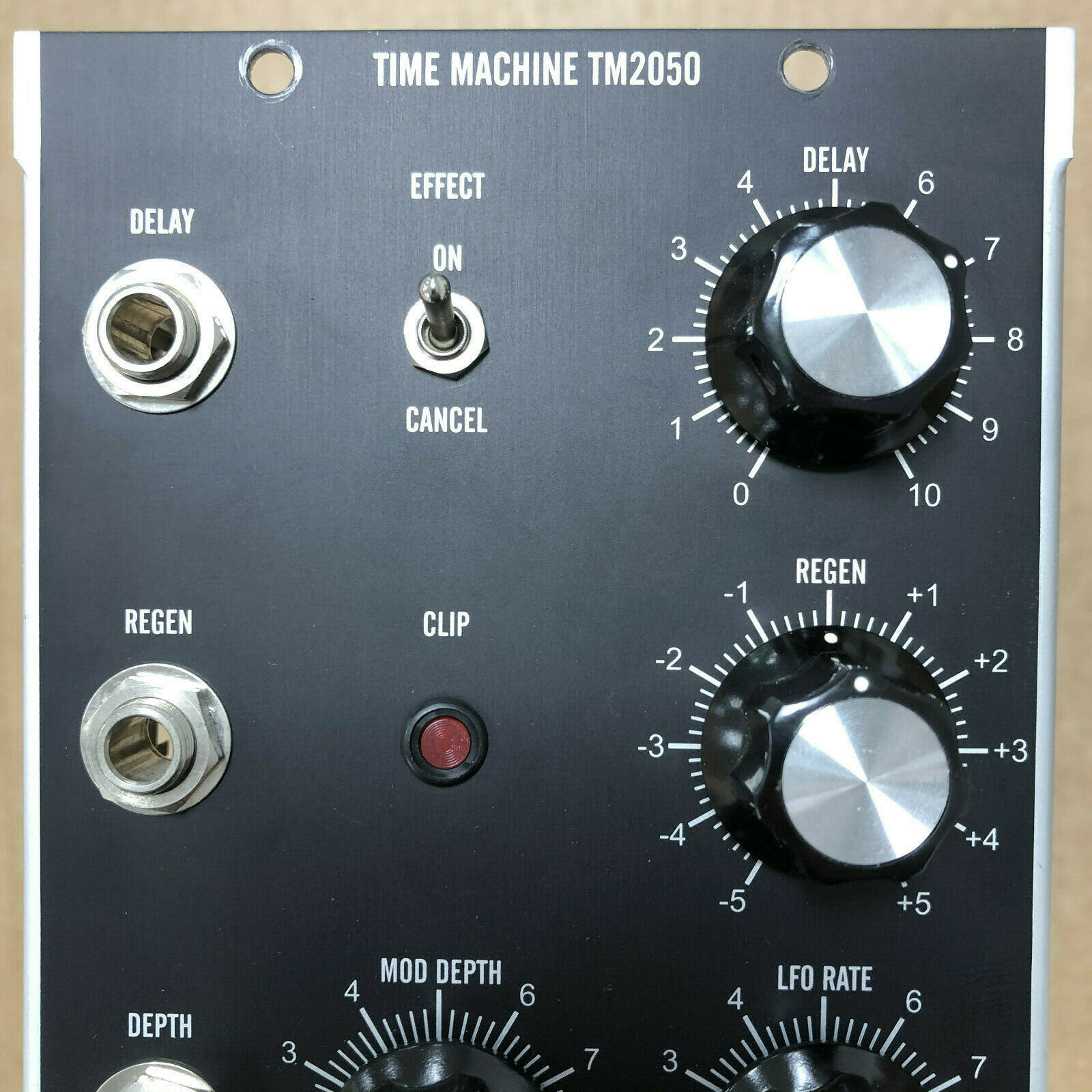 MATRIXSYNTH: Blacet Time Machine Delay TM2050 Dotcom / MU Modular Synthesizer SN 10000126