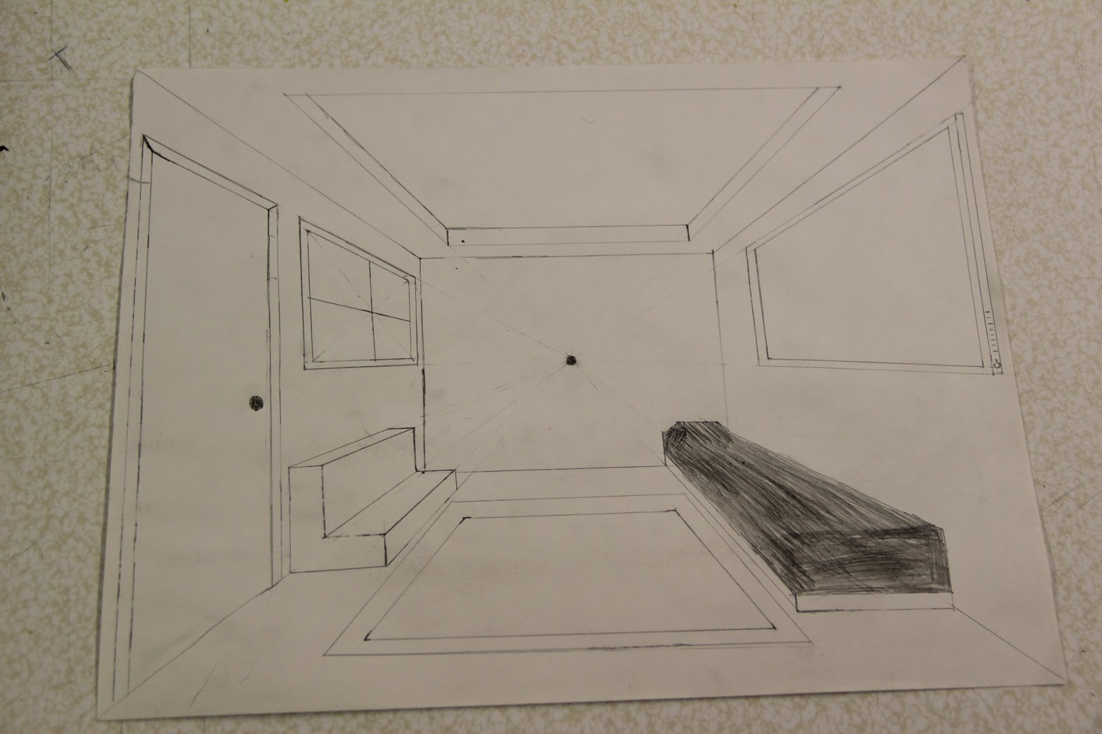 Pike Valley Artists: 1 point vs. 2 point perspective