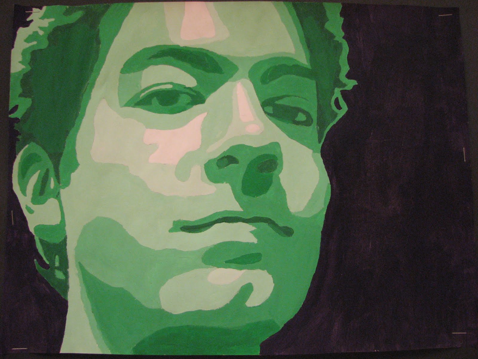 Miss Rossi's Art Class: Monochromatic Portraits