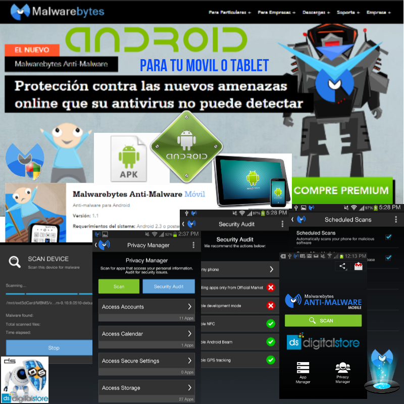 Malwarebytes Anti-Malware Para Android | Licencia Permanente [$ 10 ...