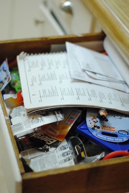 The Remodeled Life: Organizing Your Junk Drawer