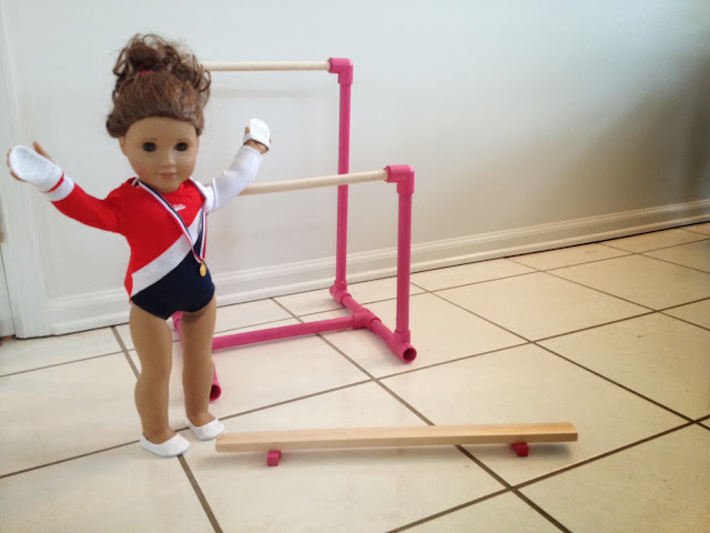 Two It Yourself: DIY American Girl Gymnastics Bar