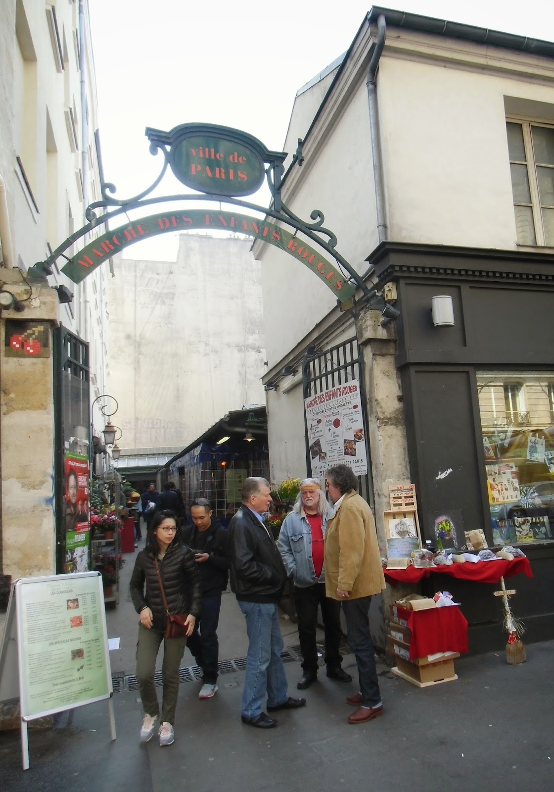 Laërte, le père d'Ulysse: Marché des ENFANTS ROUGES et Jardin MADELEINE ...