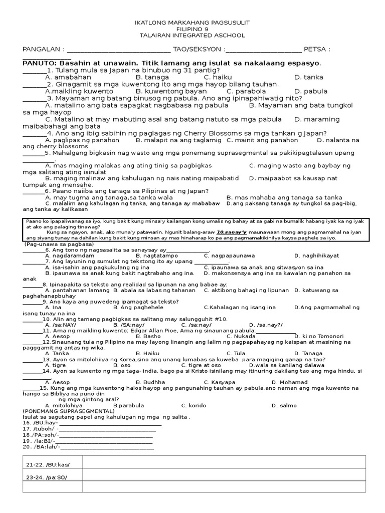 ponemang suprasegmental - philippin news collections