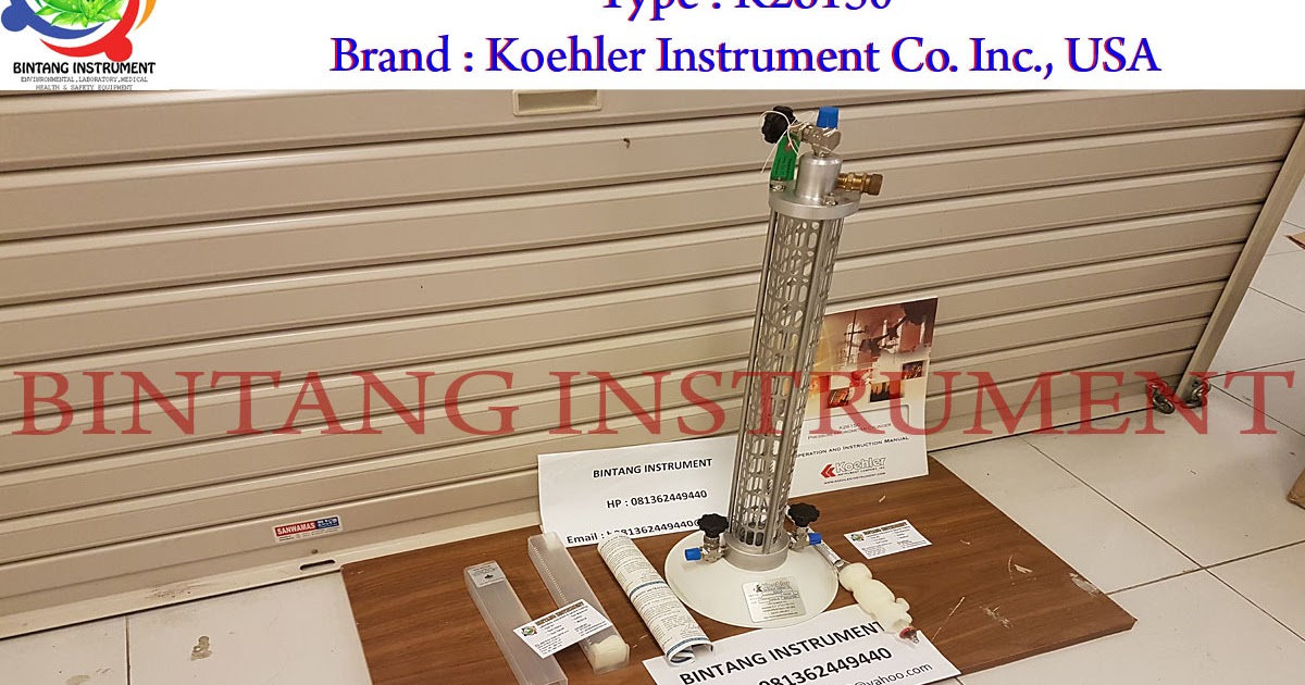 BINTANG INSTRUMENT : Koehler Instruments K26150 , Hub Mr Jonathan : HP ...