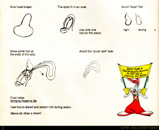 Living Lines Library: Who Framed Roger Rabbit (1988) - Character Design