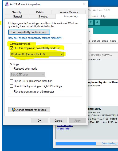 การแก้ปัญหาการติดตั้ง โปรแกรม Artcam Pro9 ใน Windows10