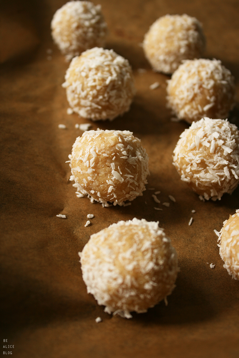 Healthy Ferrero Raffaello Balls (using millet!) | vegan & gluten-free ...