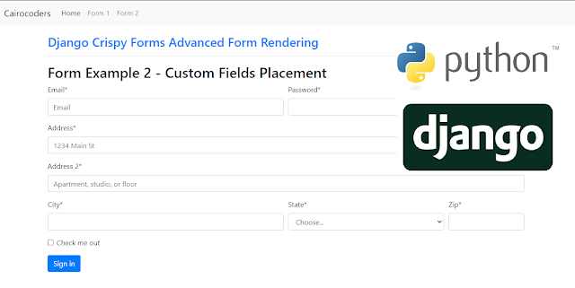 Django Crispy Forms Advanced Form Rendering | Tutorial101