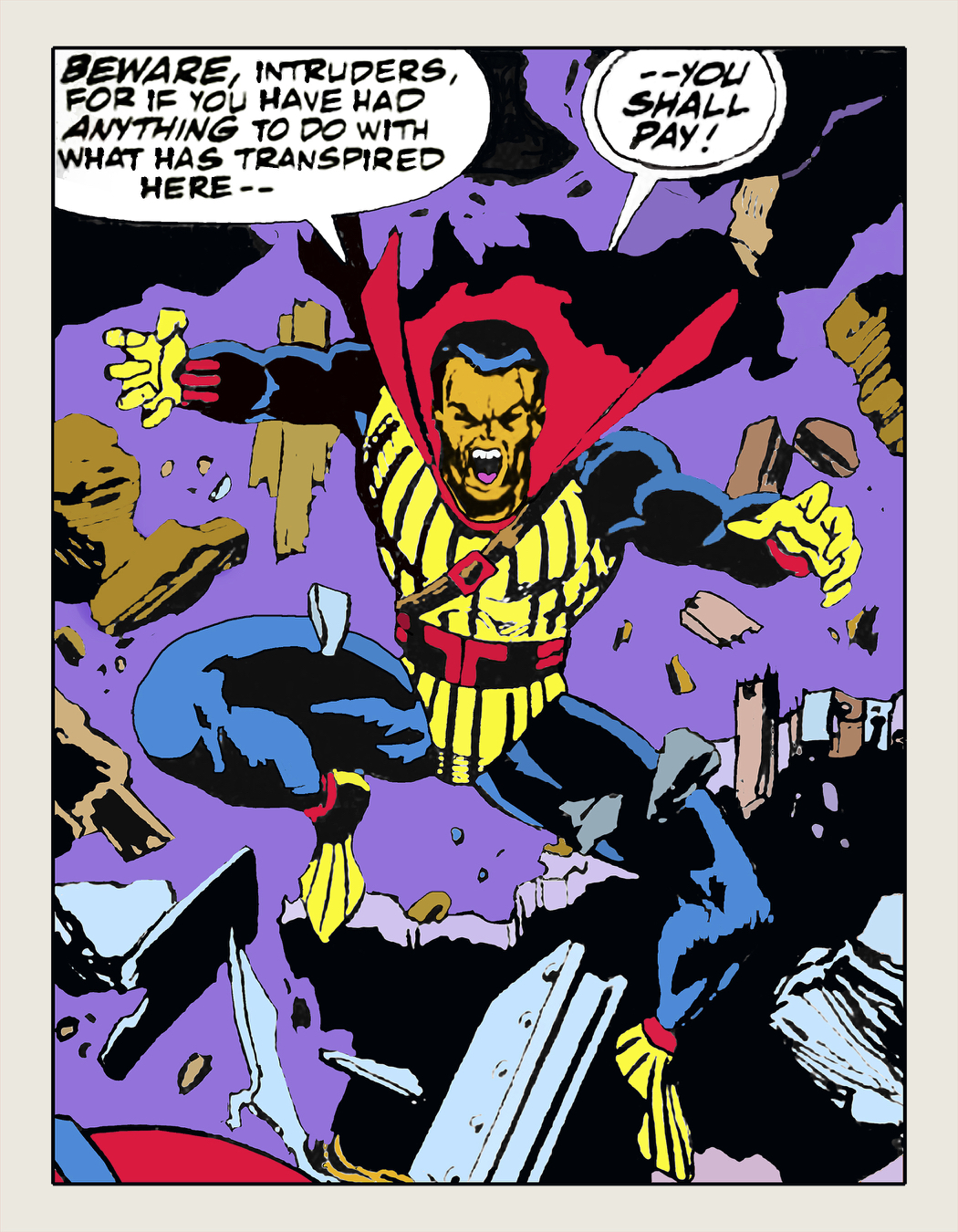 The Strangest Adventures: The Black Panther!