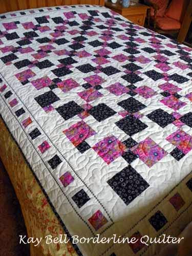Borderline Quilter: Disappearing Nine Patch Tutorial
