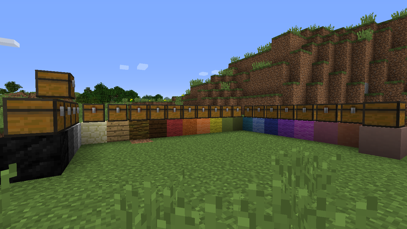 Across the Map: Minecraft Color Spectrum: 1.8 Update!