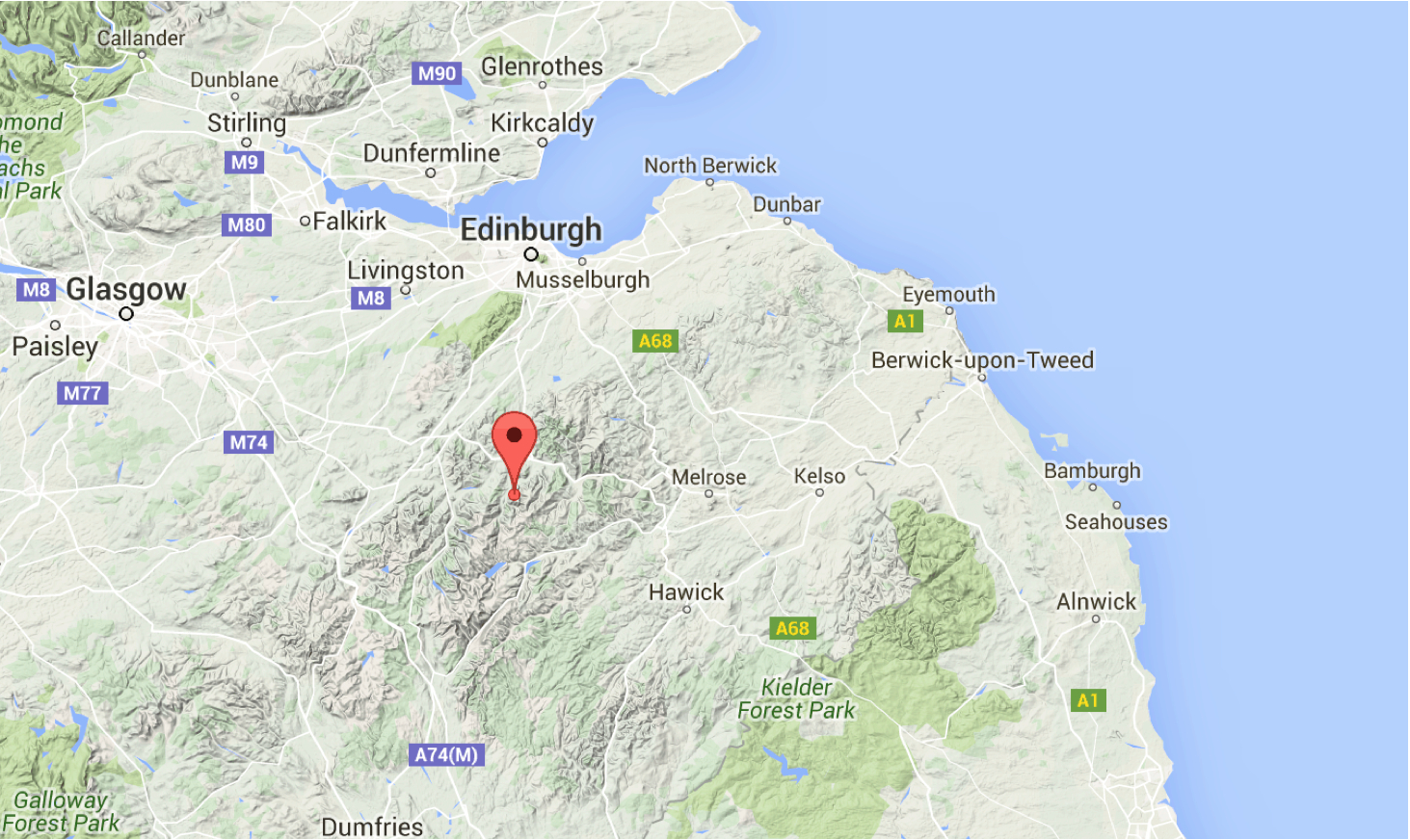 Sciency Thoughts: Magnitude 1.4 Earthquake near Peebles, Scottish Borders.