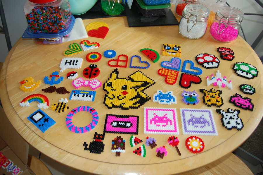 figuras pyssla: pyssla