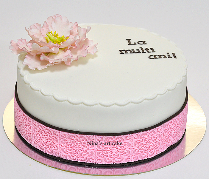 Nina's Art Cake: Tort aniversar