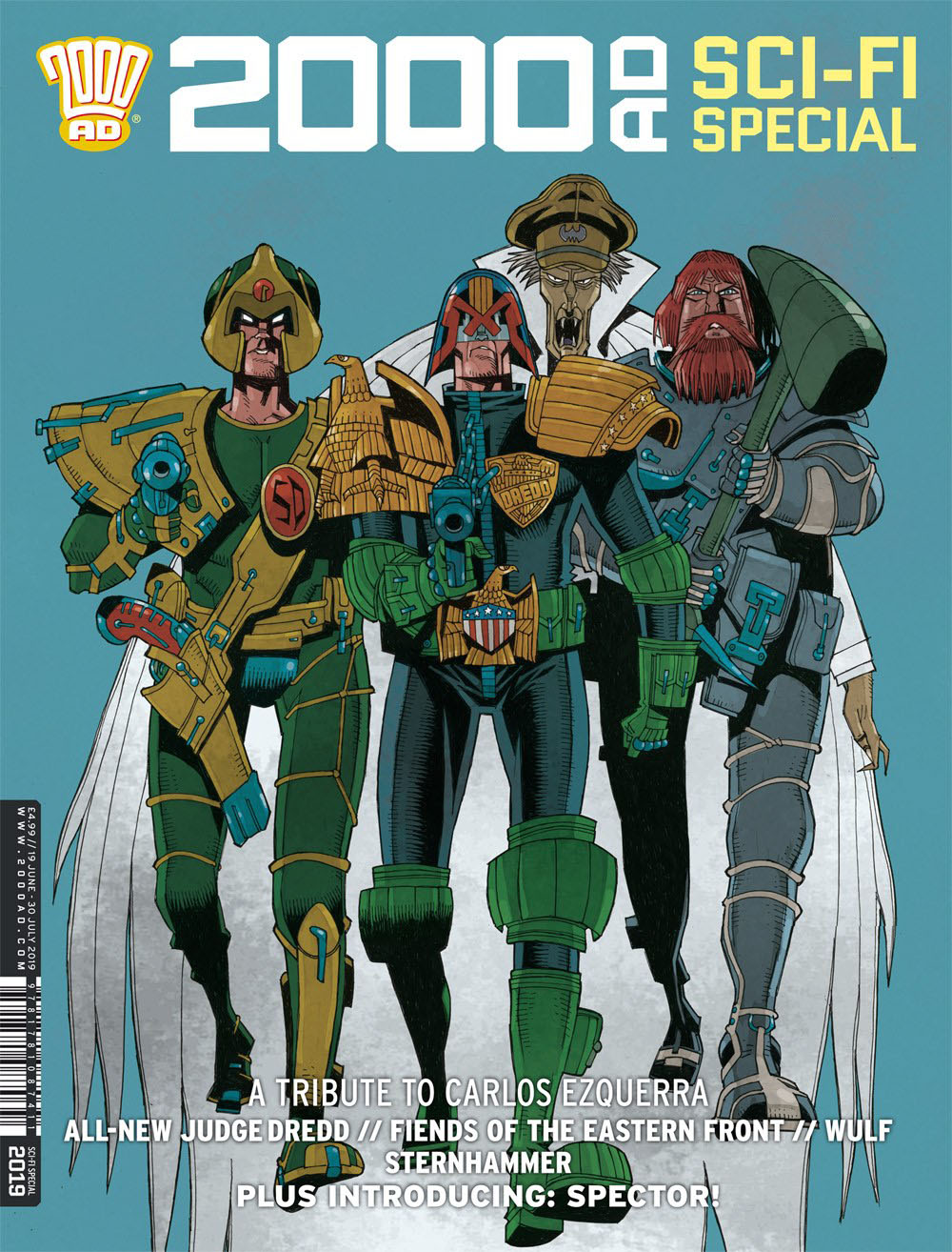 BLIMEY! The Blog of British Comics: 2000AD SCI-FI SPECIAL - cover reveal
