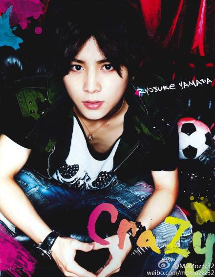 [PIC] Yamada Ryosuke's Black Hair ~ SanGoRocKu DAYS