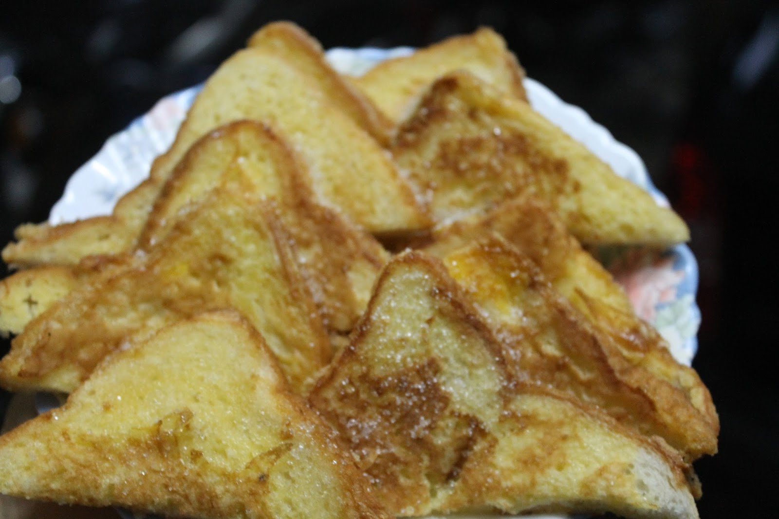 Femi's Kitchen: SWEET BREAD TOAST