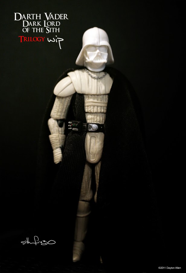 Trev the Treasure Hunter: Custom Darth Vader: The Evolution of the ...
