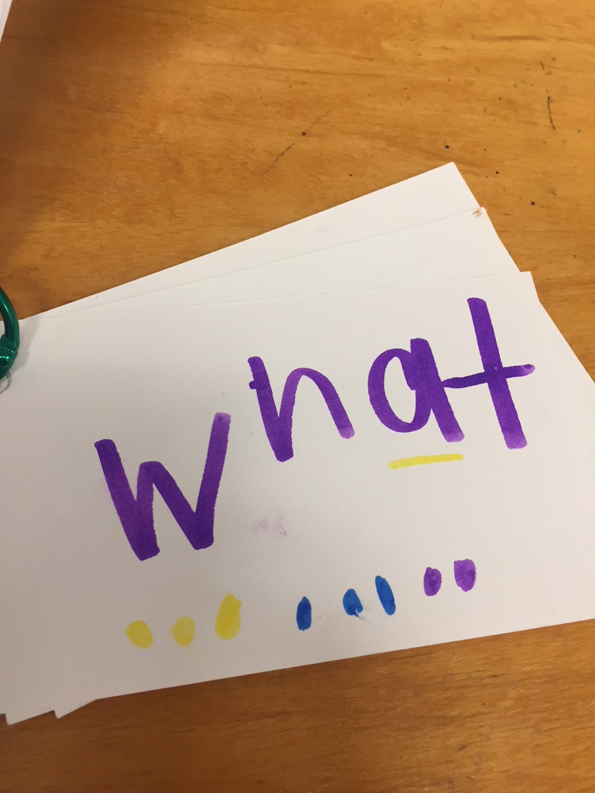 Teaching Little Miracles: Super Easy (and CHEAP) Sight Word Practice System