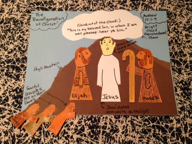 Children's Bible Lessons: Lesson - The Transfiguration