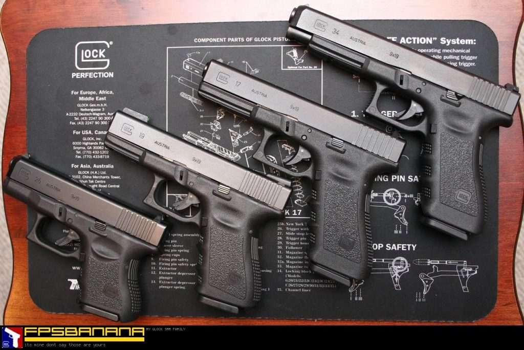 Cazador Mexicano: Pistolas Glock