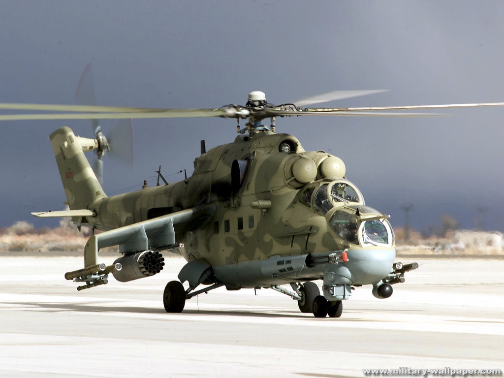 Cool Jet Airlines: MI-24 Hind Helicopter