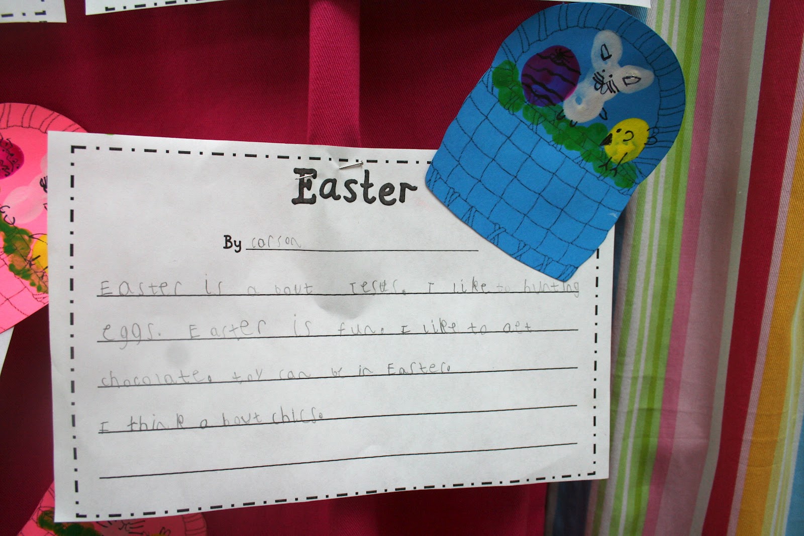Mrs. Lisa's Pre-K Crew Rocks!: Easter! Easter! We love Easter!!!!