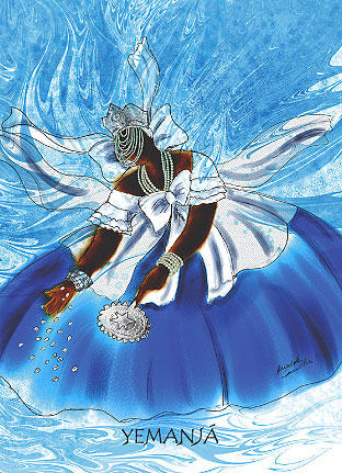 O Candomblé e seus Encantos: Lenda dos Orixás - Iemanjá - Iemanjá foge ...