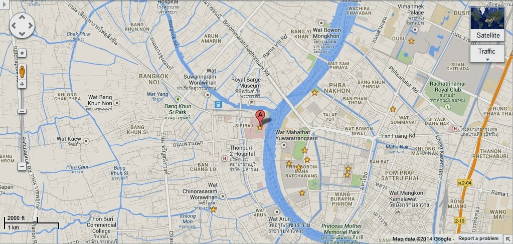 Detail Siriraj Medical Museum Bangkok Location Map | About BTS Bangkok ...