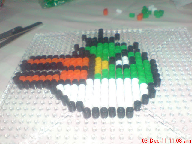 MY BLOG, MY STORIES, MY PHOTOS - 廖国玲: I LOVE PYSSLA BEADS - YELLOW ...