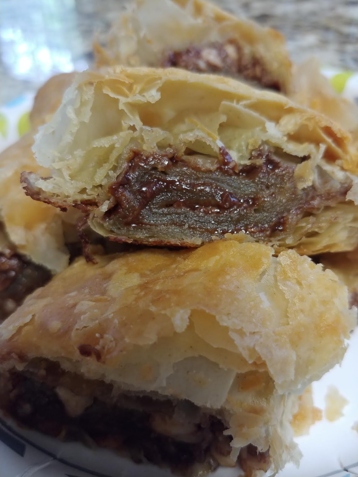 The Fiery Whisk: Fall baking: Chocolate filled puff pastry recipe