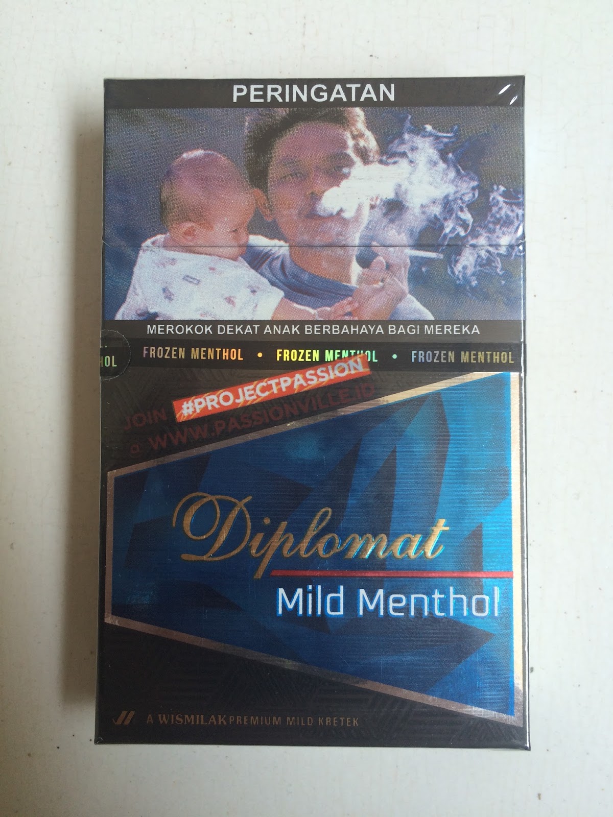 Wismilak Diplomat Mild Menthol Edisi #PROJECTPASSION, SKM LTLN Dengan ...