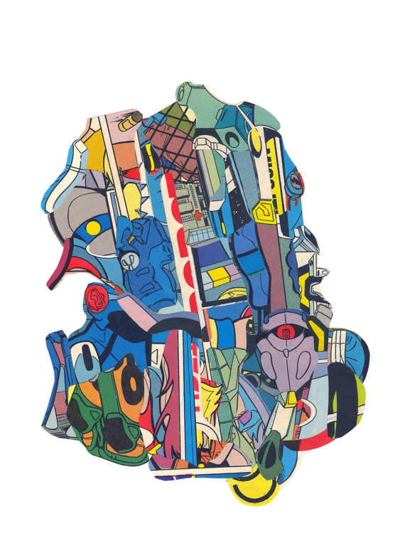 clementine studio: Colossal Collage