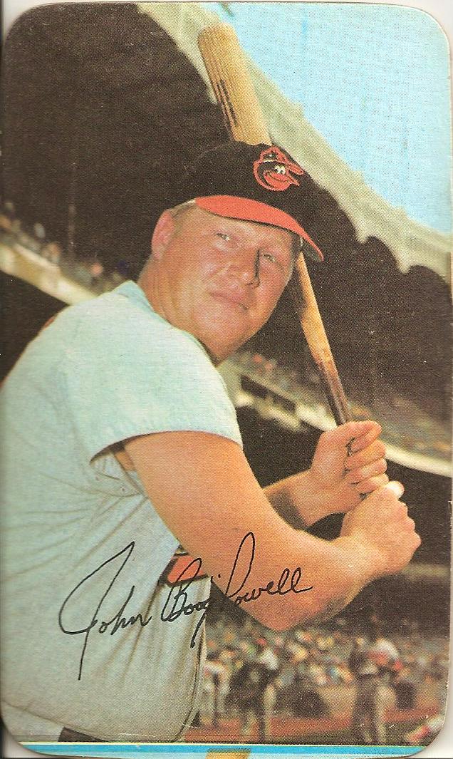 Orioles Card "O" the Day: Vintage Fridays: Boog Powell, 1971 Topps Super #5
