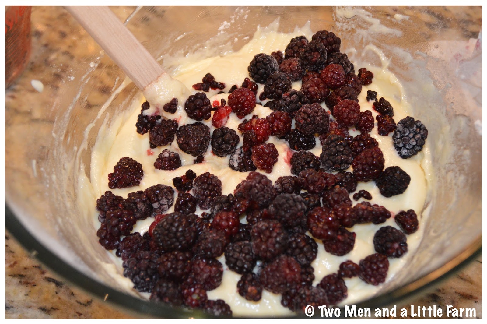 Two Men and a Little Farm: DEWBERRY CAKE RECIPE