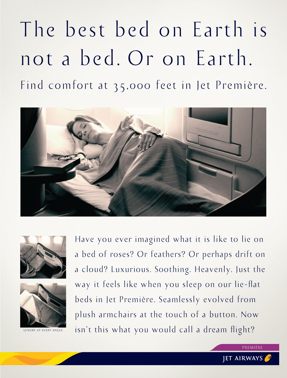 WHAT AN IDEA CAN DO: JET AIRWAYS - PRINT CAMPAIGN