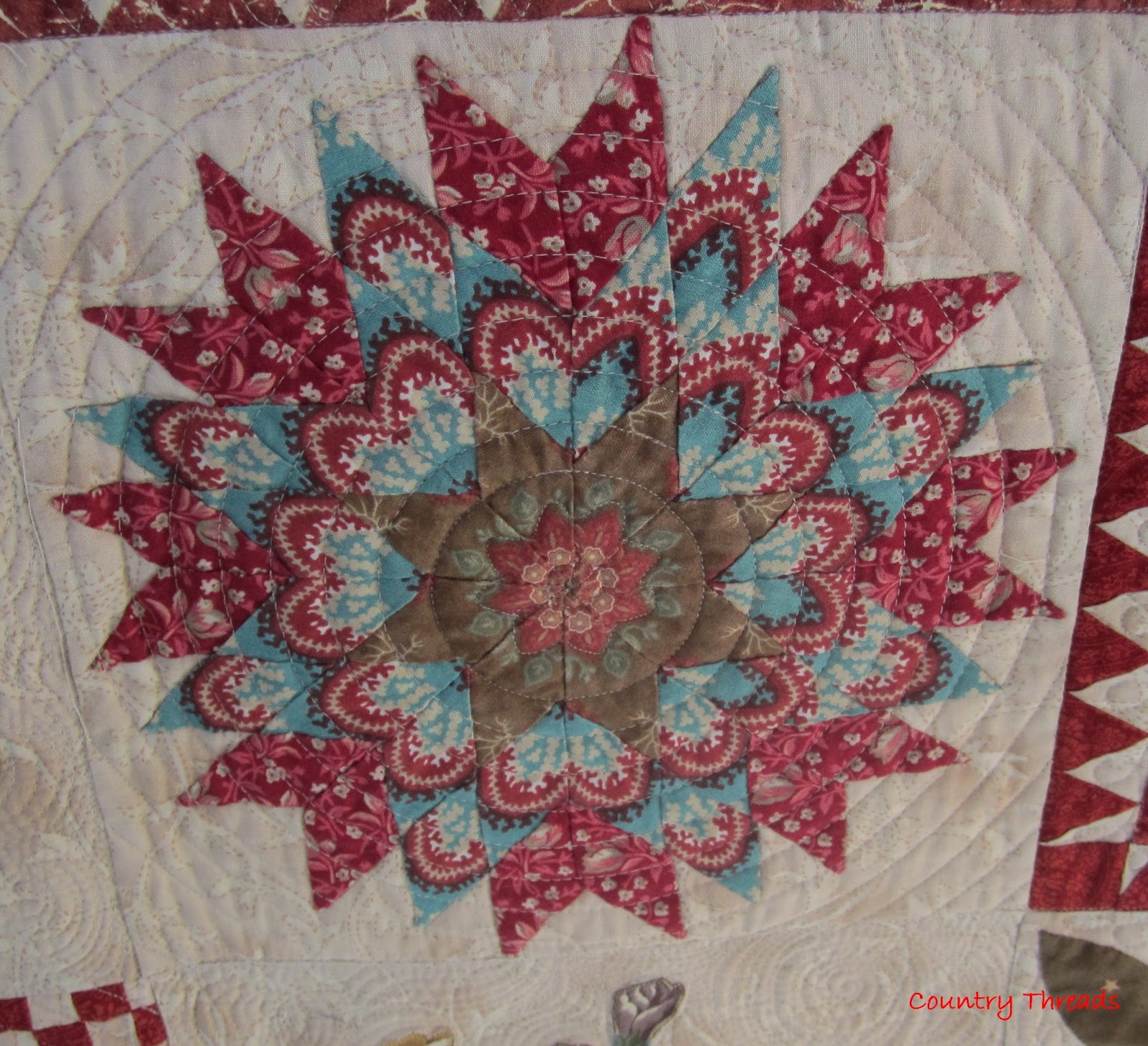 Country Threads: Les petit maisons d'artistes de quilt