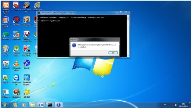Cara Seting atau Register File OCX di Windows - Source Code