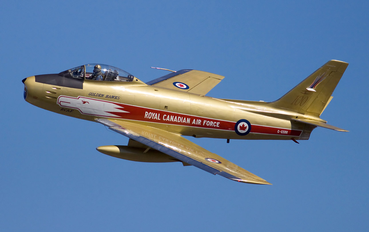 nhungdoicanh: Canadair CL-13 Sabre