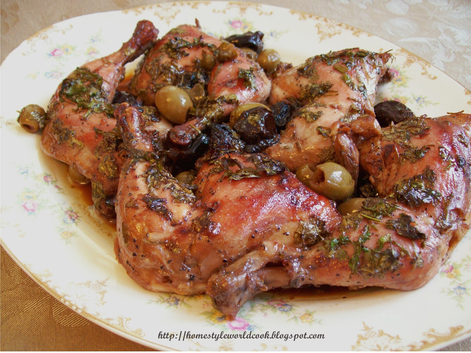 Homestyle Cooking Around The World: Chicken Marabella