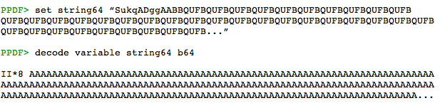 Análisis de un PDF malicioso con peepdf