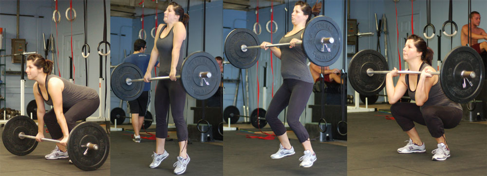 The Rockzone: 12-06-18: Squat cleans and pull-ups