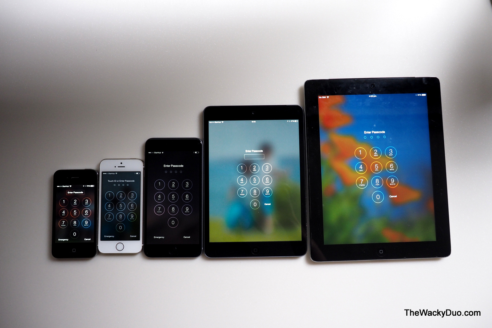 Iphone 1 2 3 4 5 Comparison